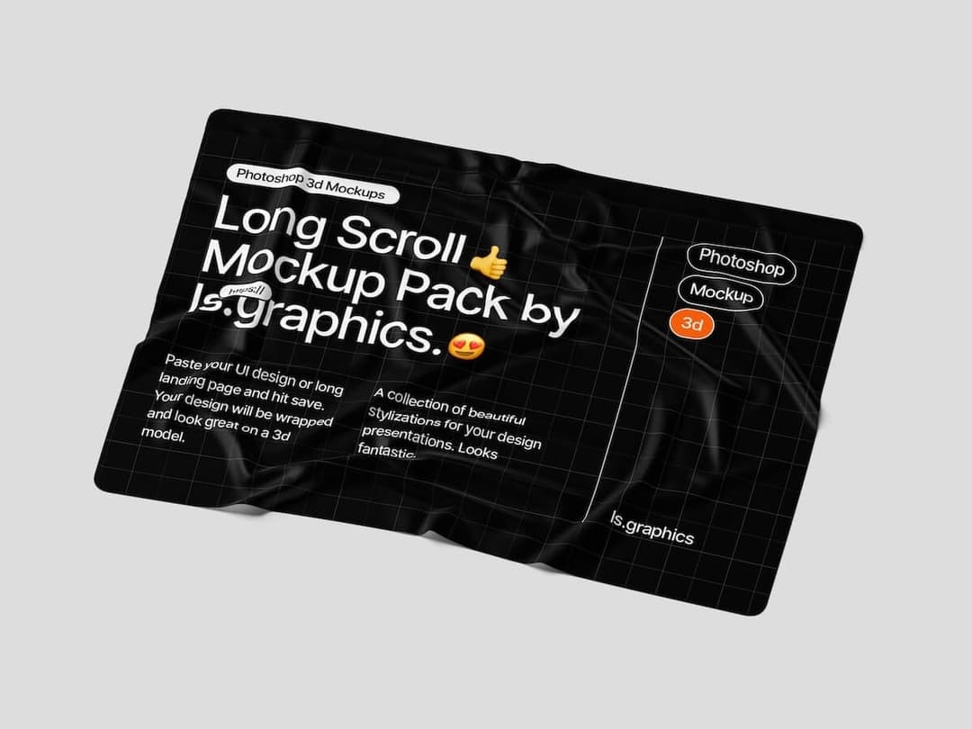 Long Scroll Mockups [PSD]