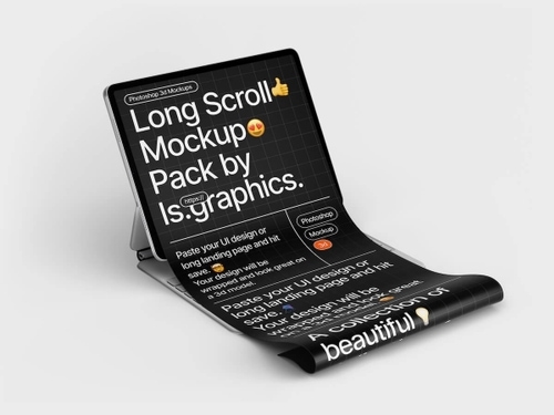 Long Scroll Mockups [PSD]