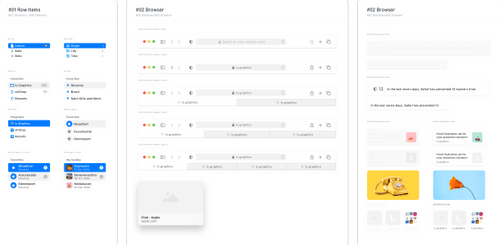 Free MacOS 11 Big Sur UI Kit