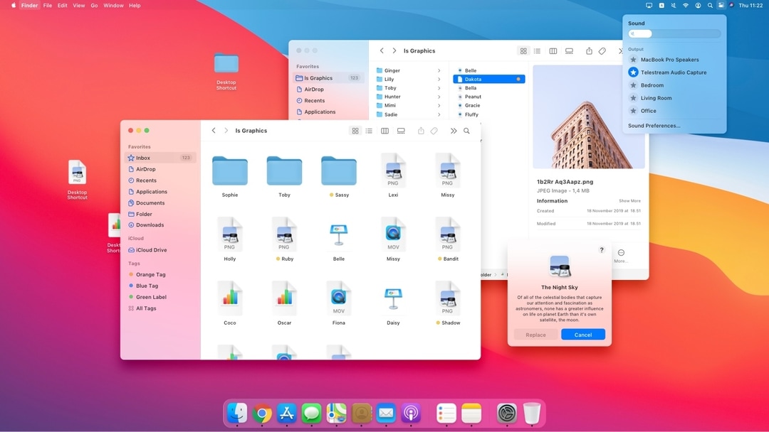 Free MacOS 11 Big Sur UI Kit