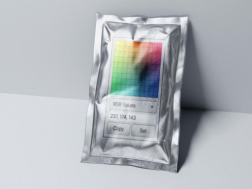 Metallic Packages Mockup Bundle