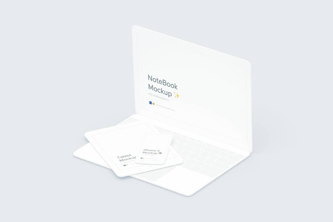 Simple Mockups for Sketch and Photoshop