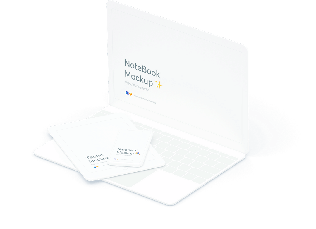 Simple Mockups for Sketch and Photoshop