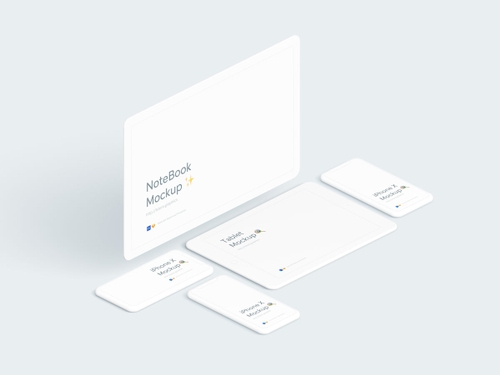 Simple Mockups for Sketch and Photoshop