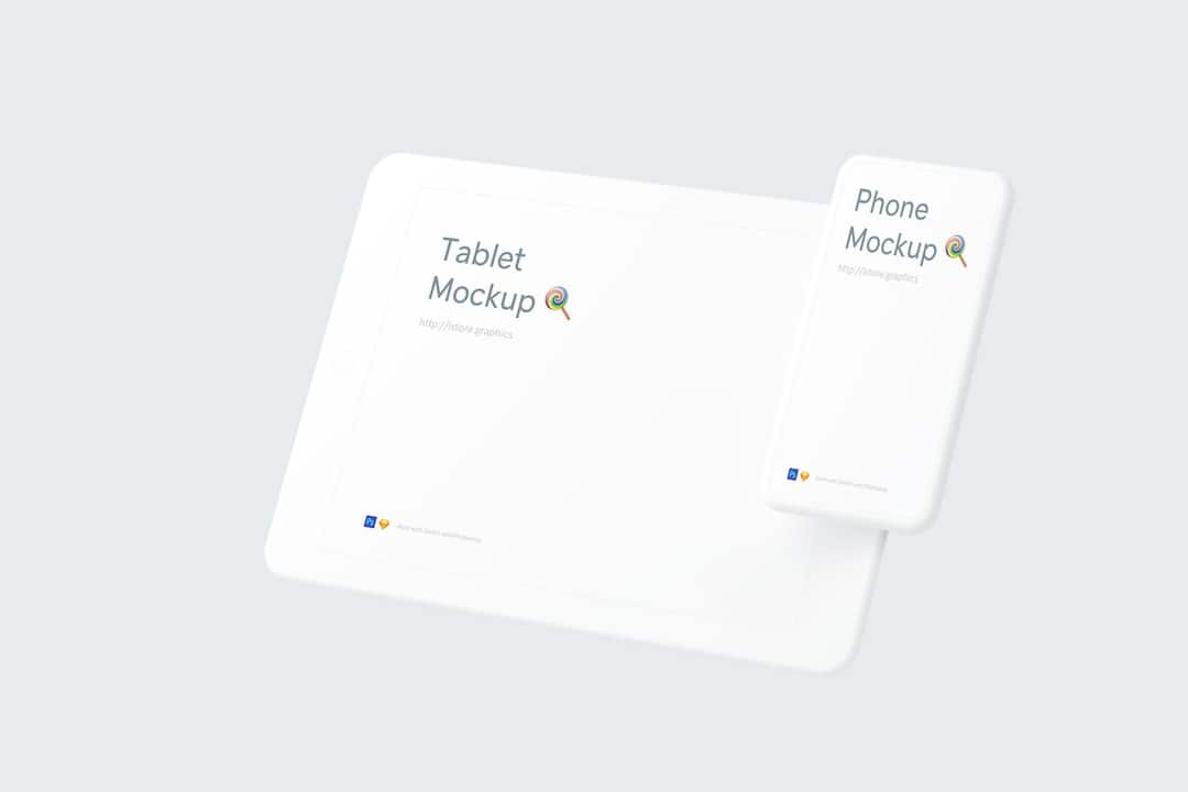 Simple Mockups for Sketch and Photoshop