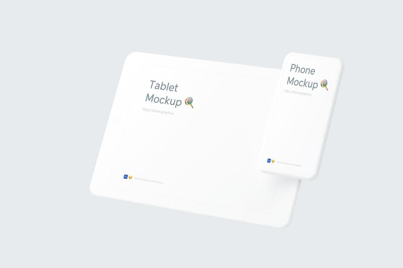Simple Mockups for Sketch and Photoshop