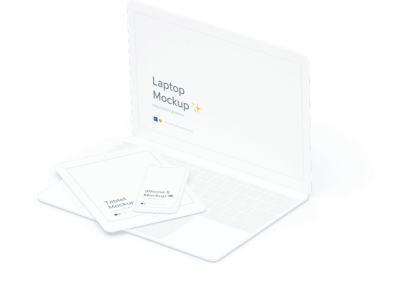 Simple Mockups for Sketch and Photoshop
