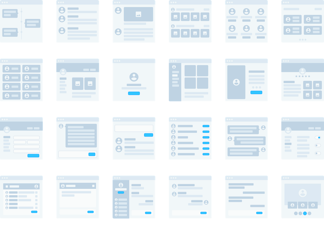 Wireframe Prototyping System – Standart Color Scheme