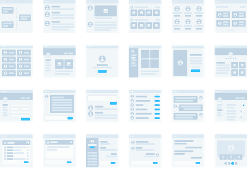 Wireframe Prototyping System – Standart Color Scheme