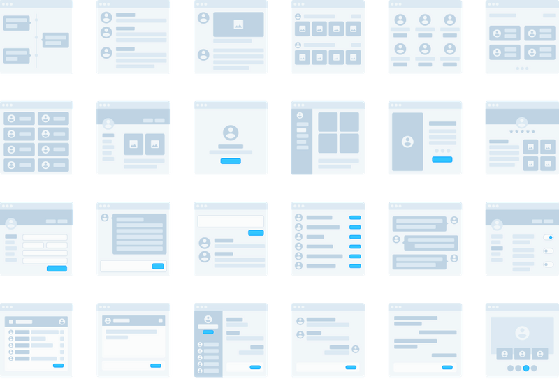 Wireframe Prototyping System – Standart Color Scheme