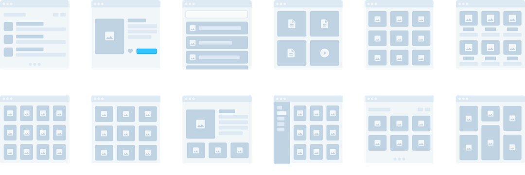 Wireframe Prototyping System – Standart Color Scheme