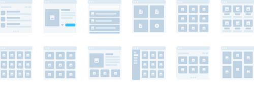 Wireframe Prototyping System – Standart Color Scheme