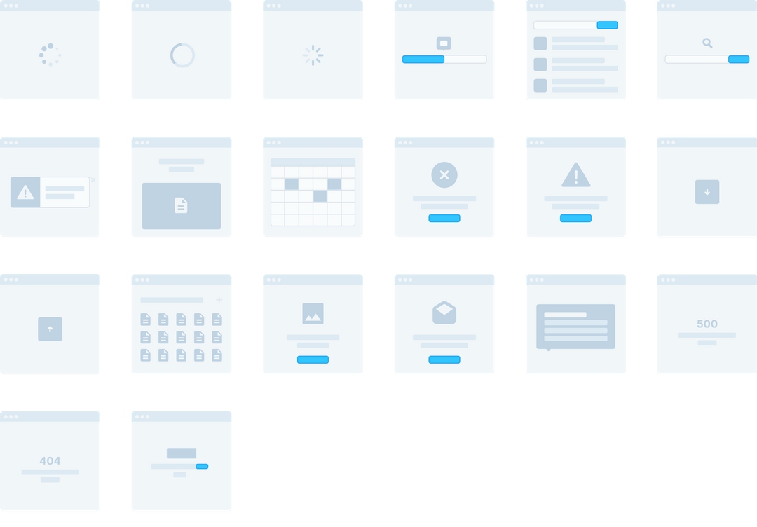 Wireframe Prototyping System – Standart Color Scheme