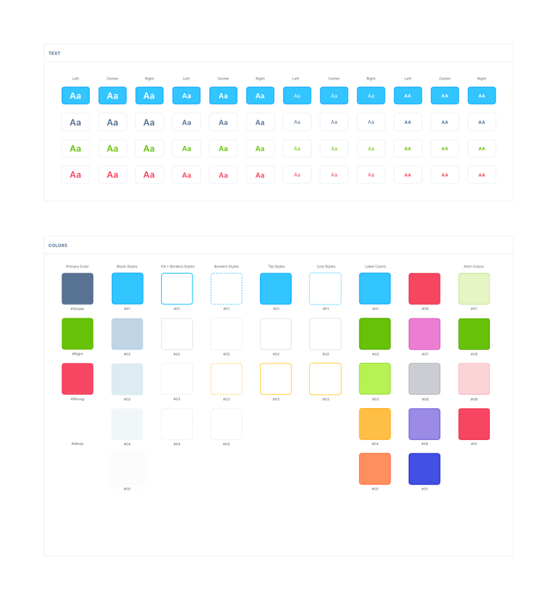 Wireframe Prototyping System – Standart Color Scheme