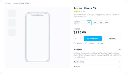 WireKit: E-commerce Wireframe Kit